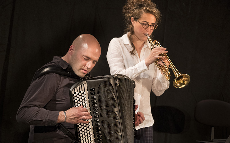 Concert Airelle Besson & Lionel Suarez duo - Tonnerre de Jazz